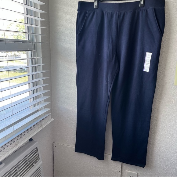 Time and Tru | Pants & Jumpsuits | Womens Time And Tru Fleece Relaxed ...